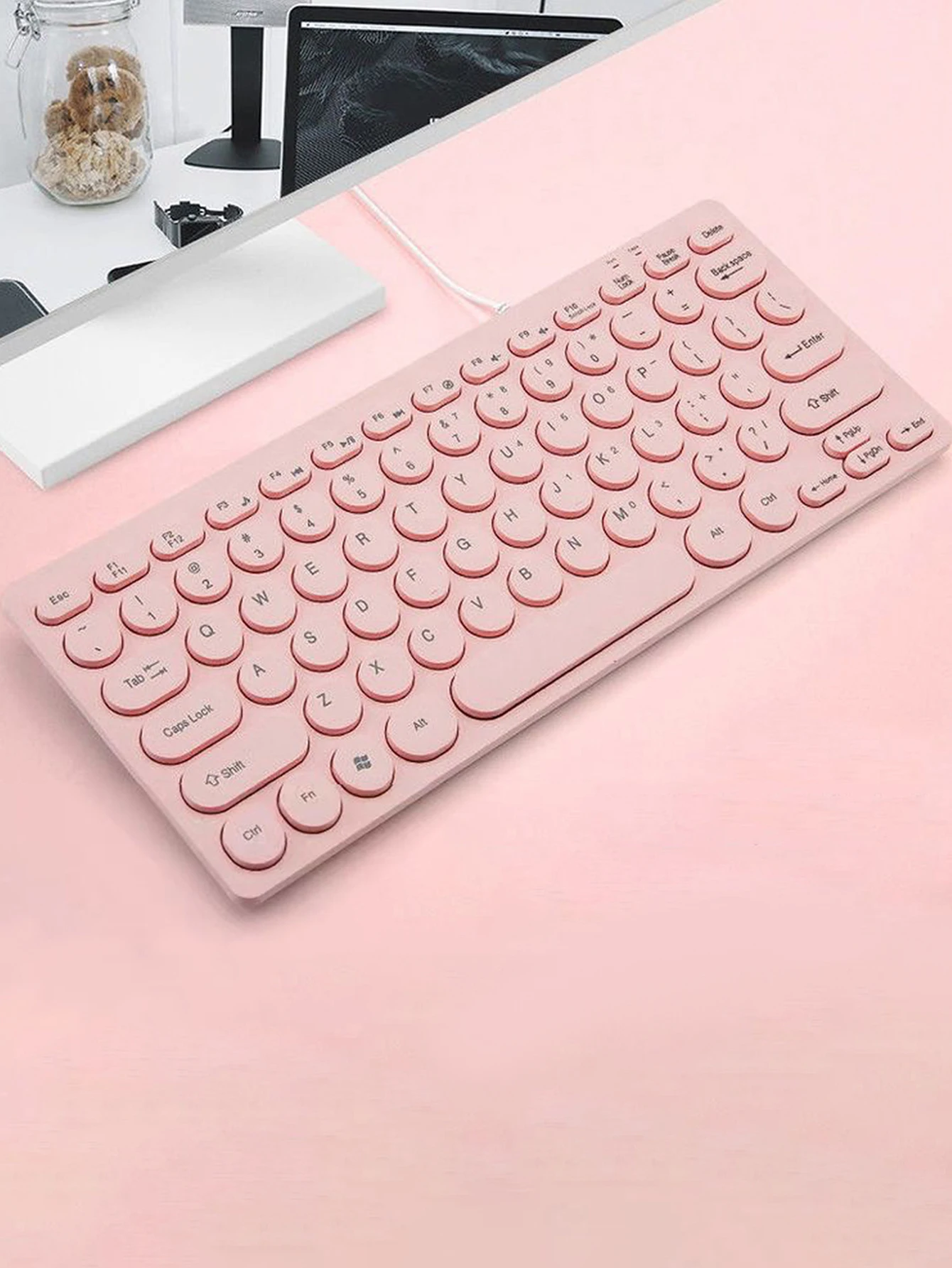 Laptop-keyboard-USB-interface-desktop-computer-office-mute-wired-mini ...