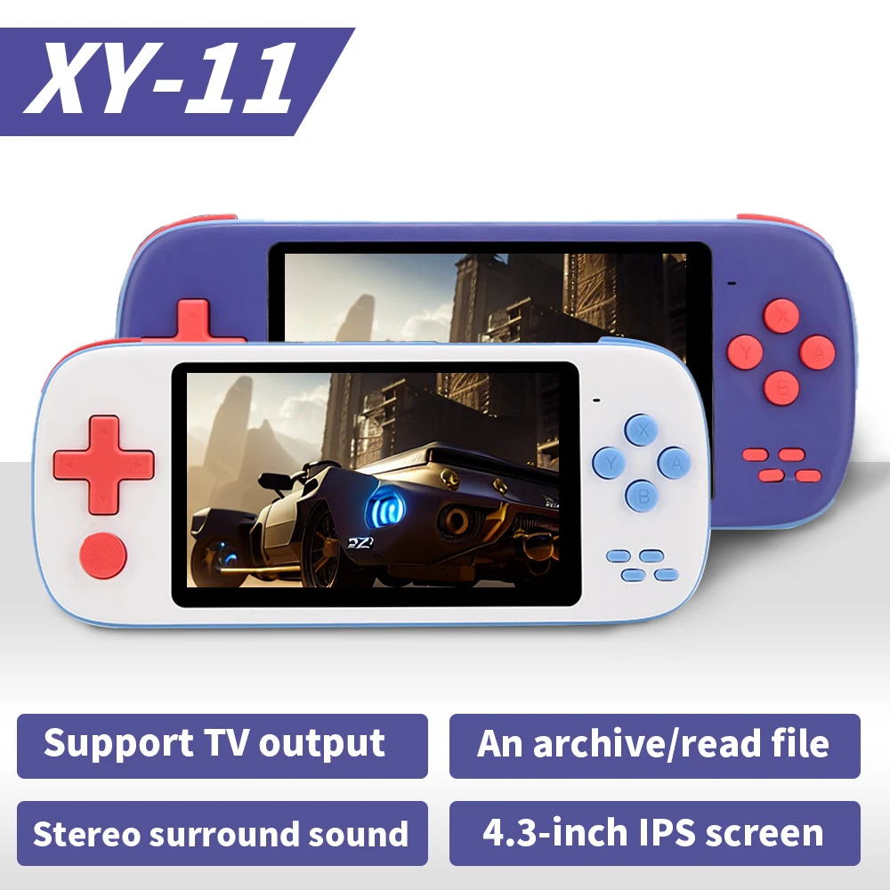 Coopreme-Video-Game-Console-Xy-11-Handeld-4-3-Inch-Game-Console-Ips-Via ...