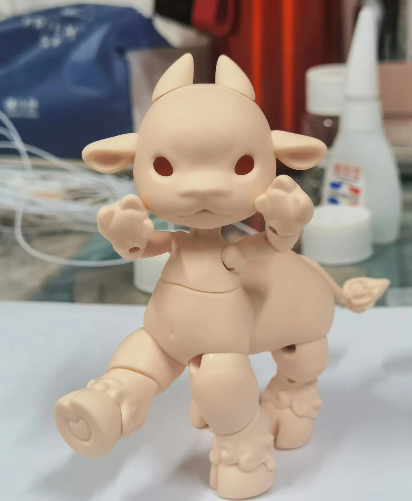 1-8-lovely-cow-bjd-Ball-jointed-dolls-for-girls-adults-glass-diy-eyes ...