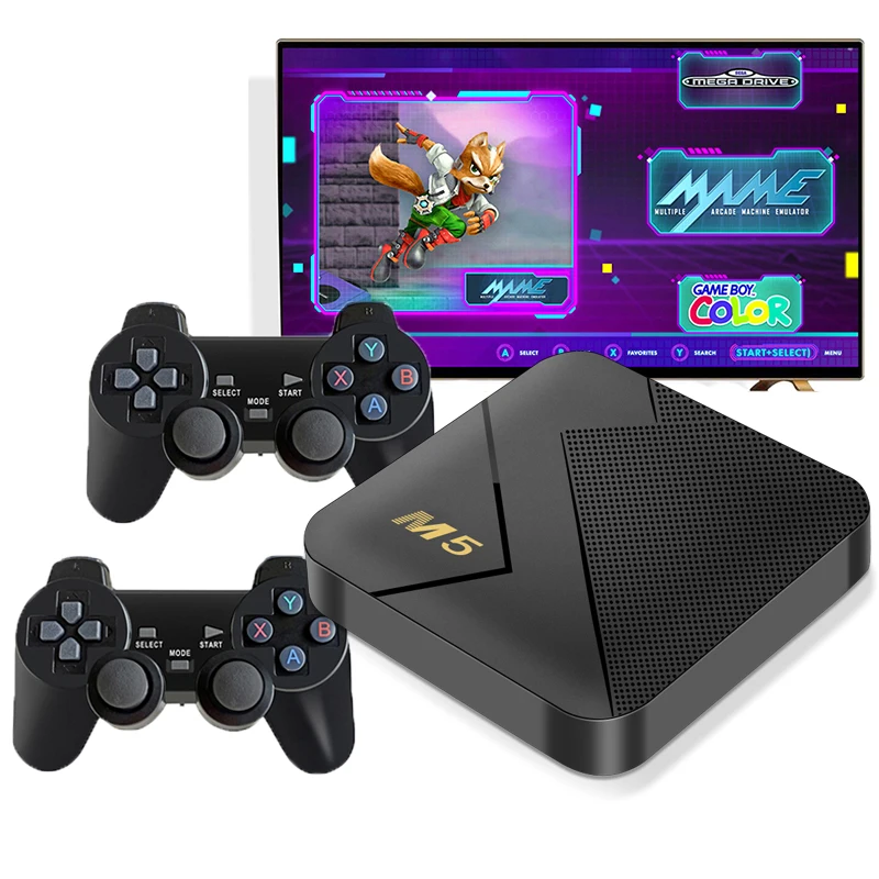 Consola-de-videojuegos-M5-4K-3D-sistema-Dual-H313-Android-12-Wifi-5G-HD ...