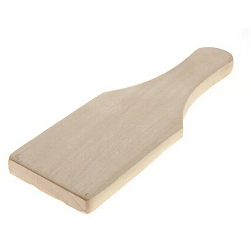 Solid Wood Clay Clapper Board Pottery Arc Grooved Ribbed Wooden ...