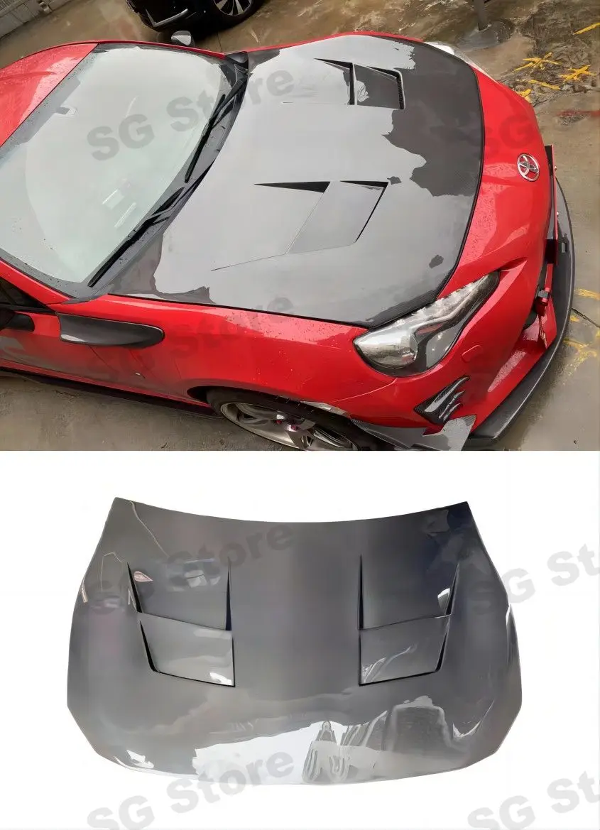 For-Toyota-GT86-Brz-Real-Carbon-bonnet-High-Quality-Carbon-Fiber-Bumper ...