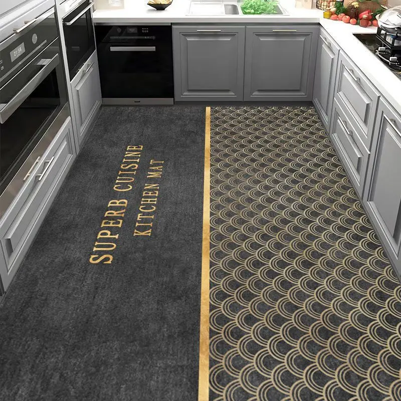 Carpet Kitchen Water Resistant Pvc | Washable Pvc Carpet Kitchen ...