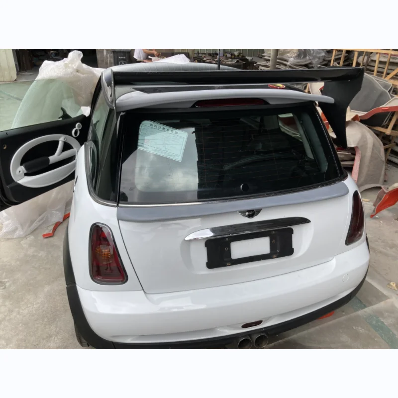 Fiberglass-Rear-Spoiler-M7-Style-For-Mini-R53-Fiberglass-Glass-Roof ...