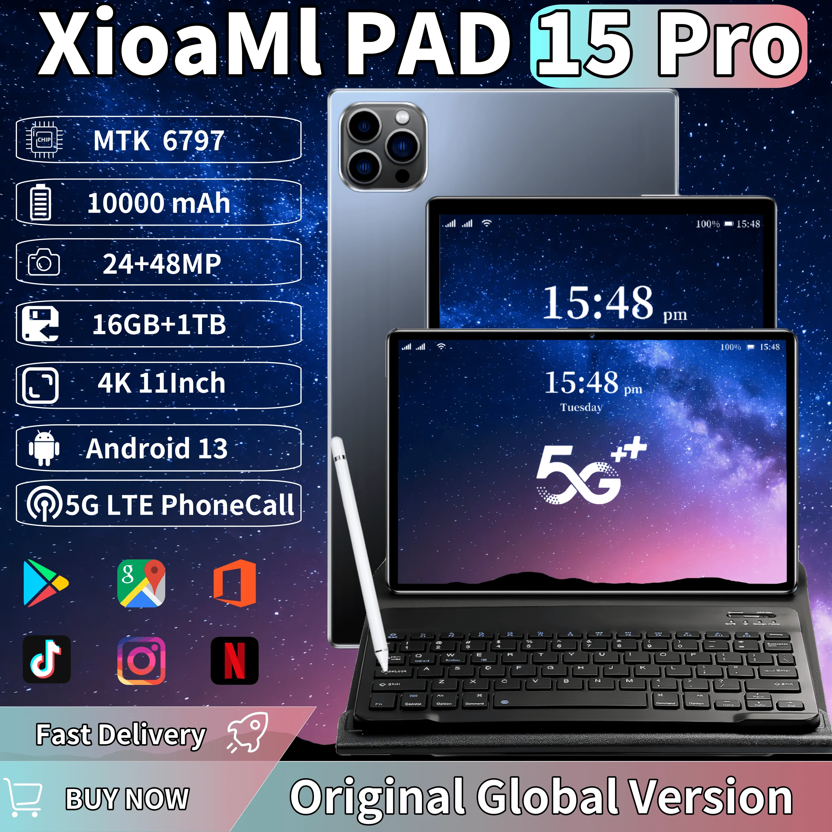 Tableta-Pad-15-PRO-Tablet-con-Android-13-16GB-1T-11-pulgadas-MTK6797 ...