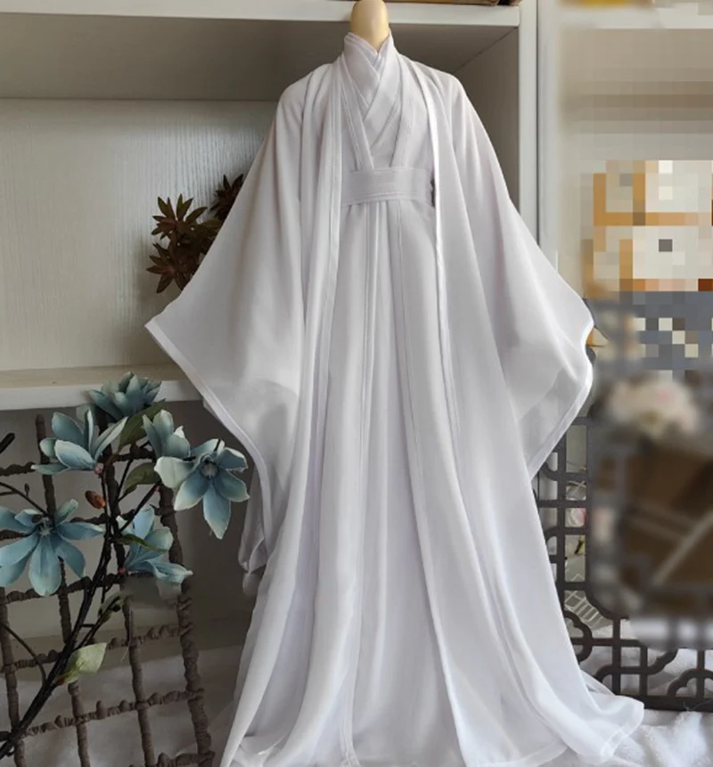 Costume Hanfu Bambola Collezione 1/6 1/4 1/3 Obitsu BJD Hanfu Dress ...