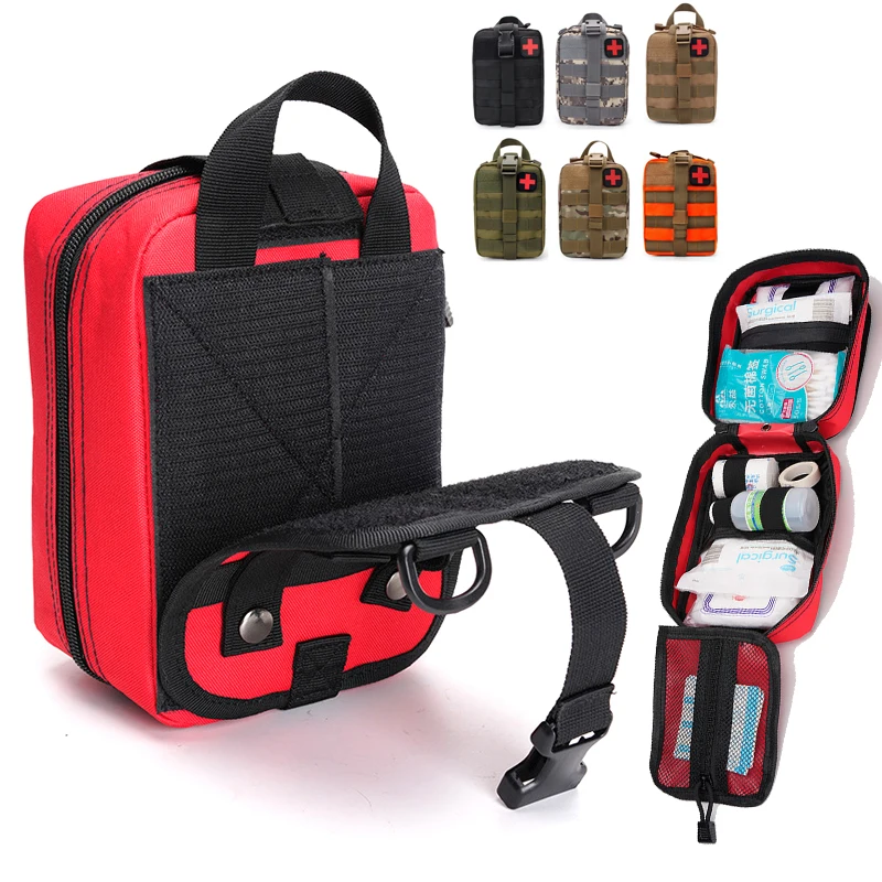Tactical EMT Pouch Molle Medical Pouches IFAK First Aid Kit Emergency ...