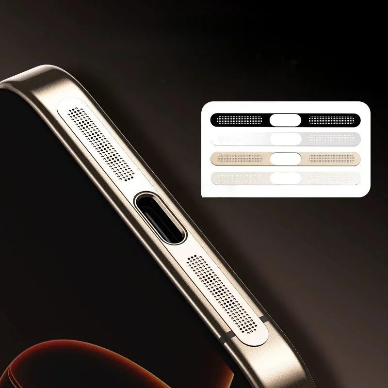 2PCS Metal Dustproof Net Sticker For iPhone 17 Pro Max 17pro Earpiece ...