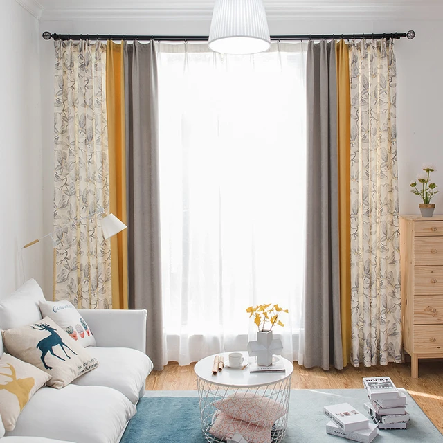 Grey Chevron Bedroom Curtains