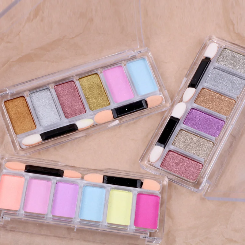 6 Color Solid Magic Mirror Powder - Limegirlstore