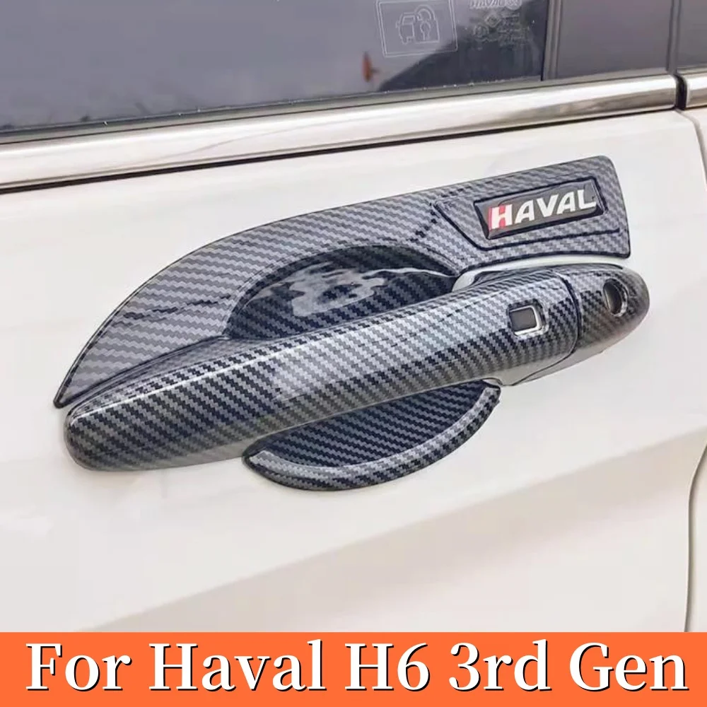 For Haval H6 3rd Gen 2021 2022 2023 2024 ABS Carbon Car side door ...