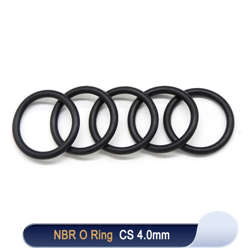 10-50pcs-NBR-O-Ring-Nitrile-Rubber-Gasket-Thickness-CS-4mm-OD-16-150mm ...