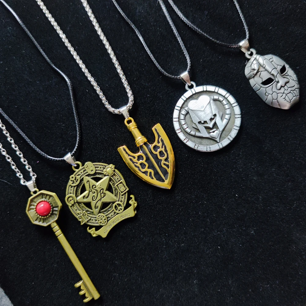 Anime-Jojos-Aventura-Bizarra-Colar-Kujo-Jotaro-Arrow-Metal-Pingentes ...
