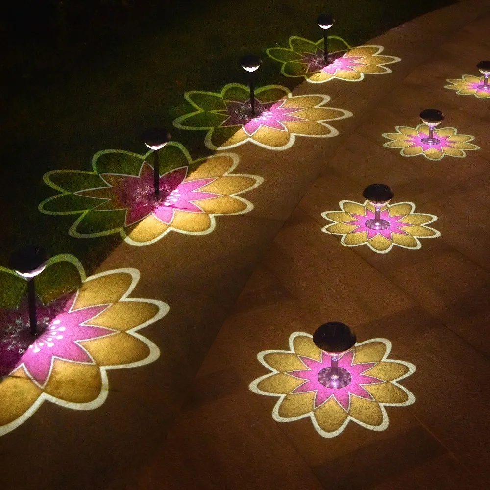Solar-Projection-Lamp-Desktop-Lawn-Lights-Outdoor-Waterproof-Garden ...