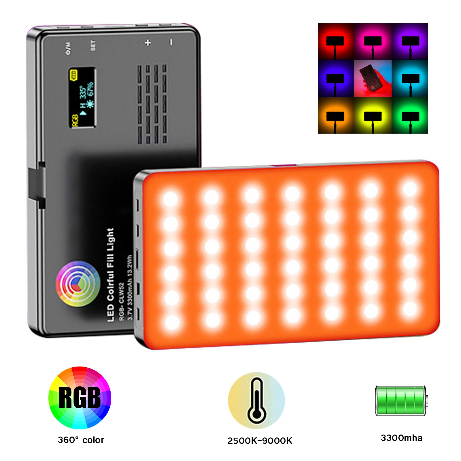 Pocket Lighting | Video Light | Rgb Panel | Btfoor | Lamp - Rgb Led ...