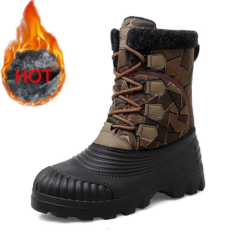 Botas-de-camuflaje-de-alta-calidad-para-hombre-zapatos-c-lidos-de-felpa ...