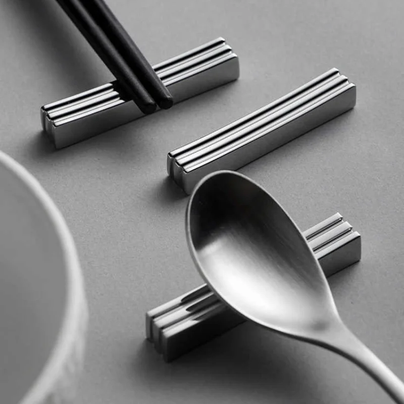 Luxury Restaurant 304 Stainless Steel Spoon and Chopsticks Rest ...
