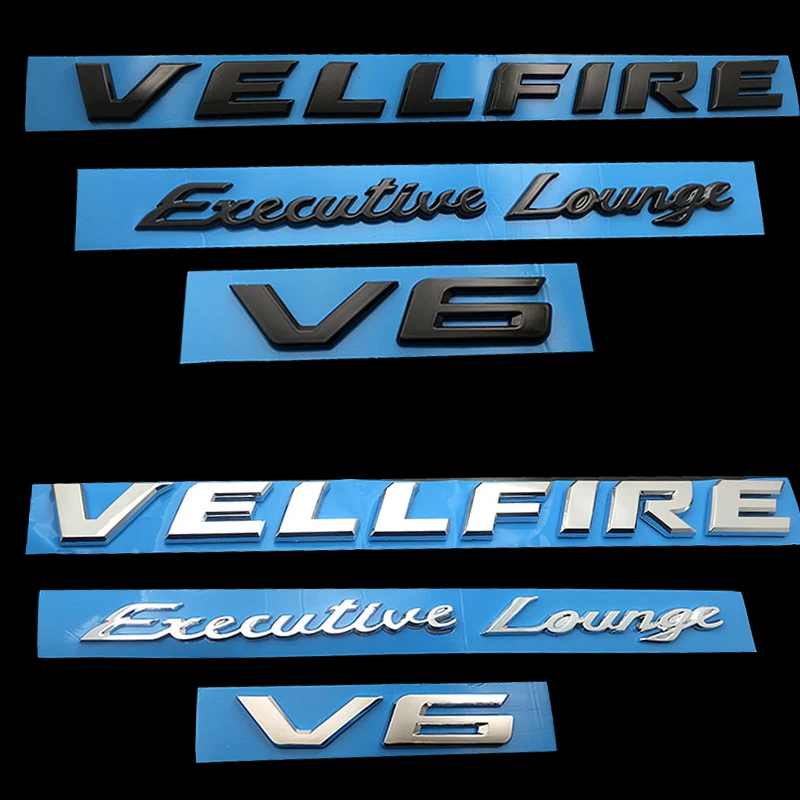 Car-accessories-Auto-Sticker-PVC-Letter-Executive-Lounge-VELLFIRE-V6 ...