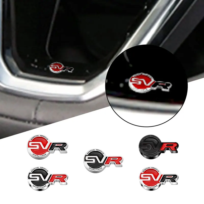 Car-Interior-3D-Small-Metal-SVR-Emblem-Badge-Auto-Steering-Wheel ...