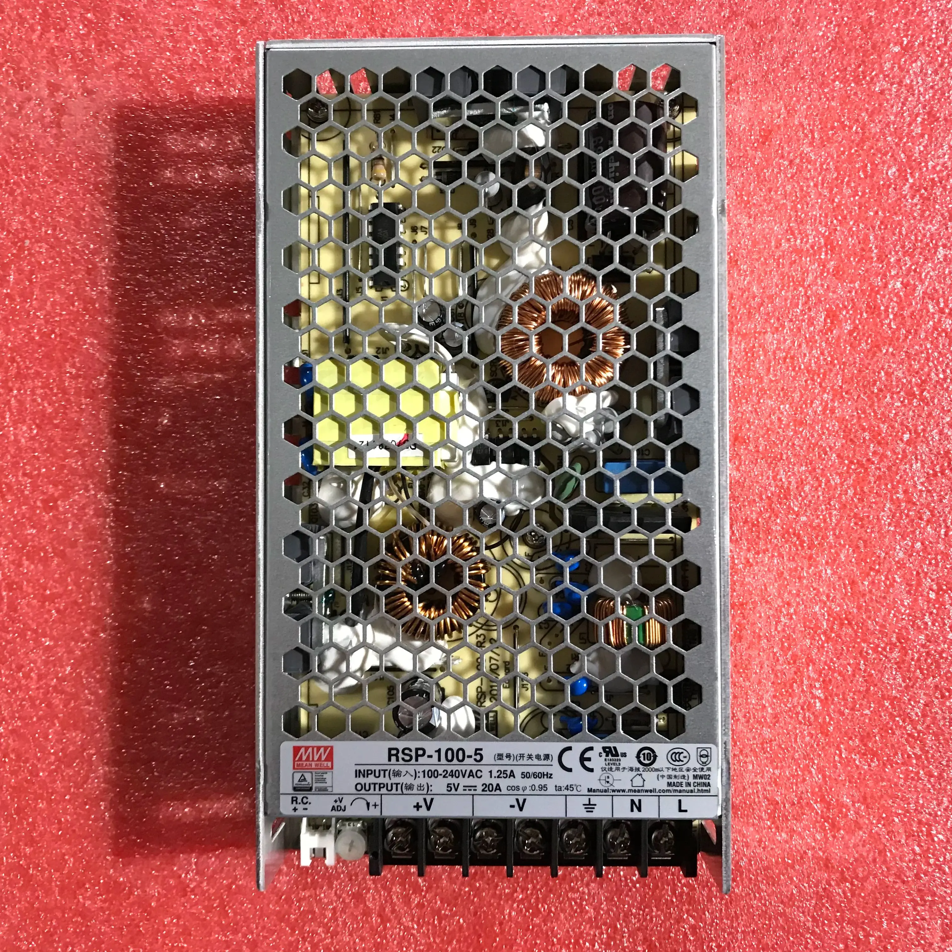 Original MEAN WELL Switching power supply RSP-100 3.3V5V7.5V12V13 ...