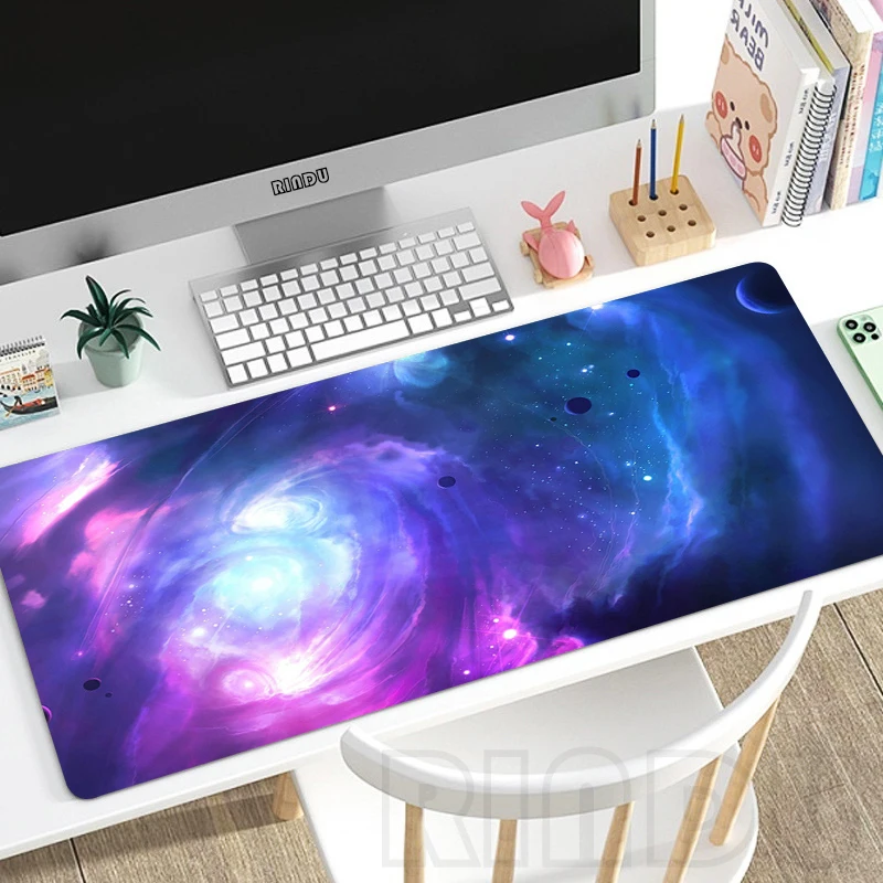 Mouse Pad Space Large Gamer Mousepad Desk Mat XXXL Mouse Mats 31.4x11 ...