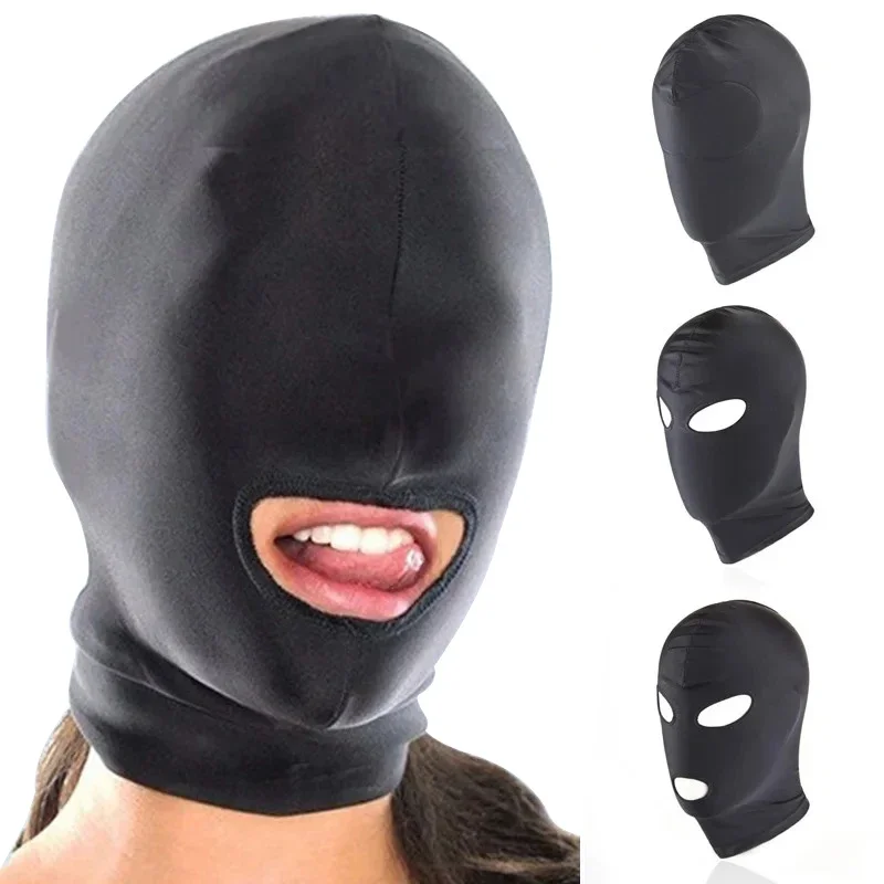 New-Arrival-1-2-3-Hole-Men-Women-Adult-Spandex-Balaclava-Open-Mouth ...