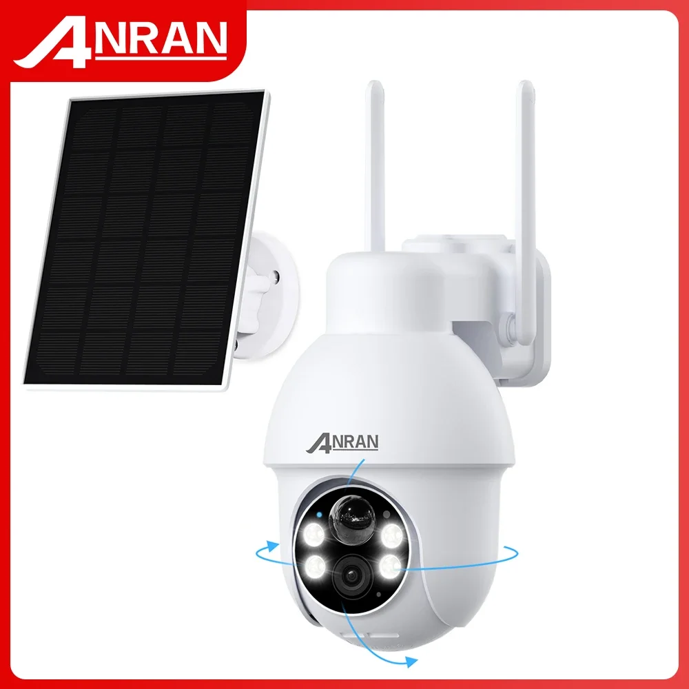 ANRAN-Battery-Camera-With-Solar-Panel-5MP-WIFI-Security-Camera-PIR ...
