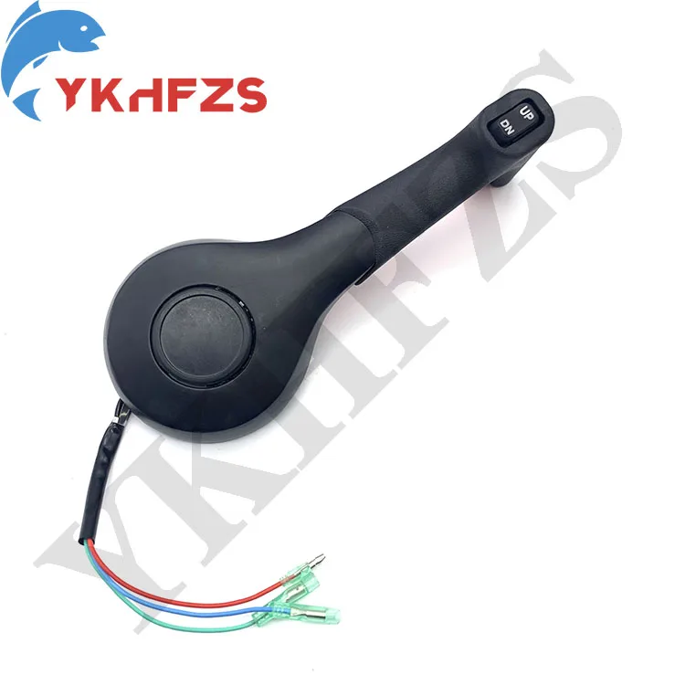 881148T-Remote-Control-Box-Handle-With-Tilt-Trim-Switch-For-Mercury ...