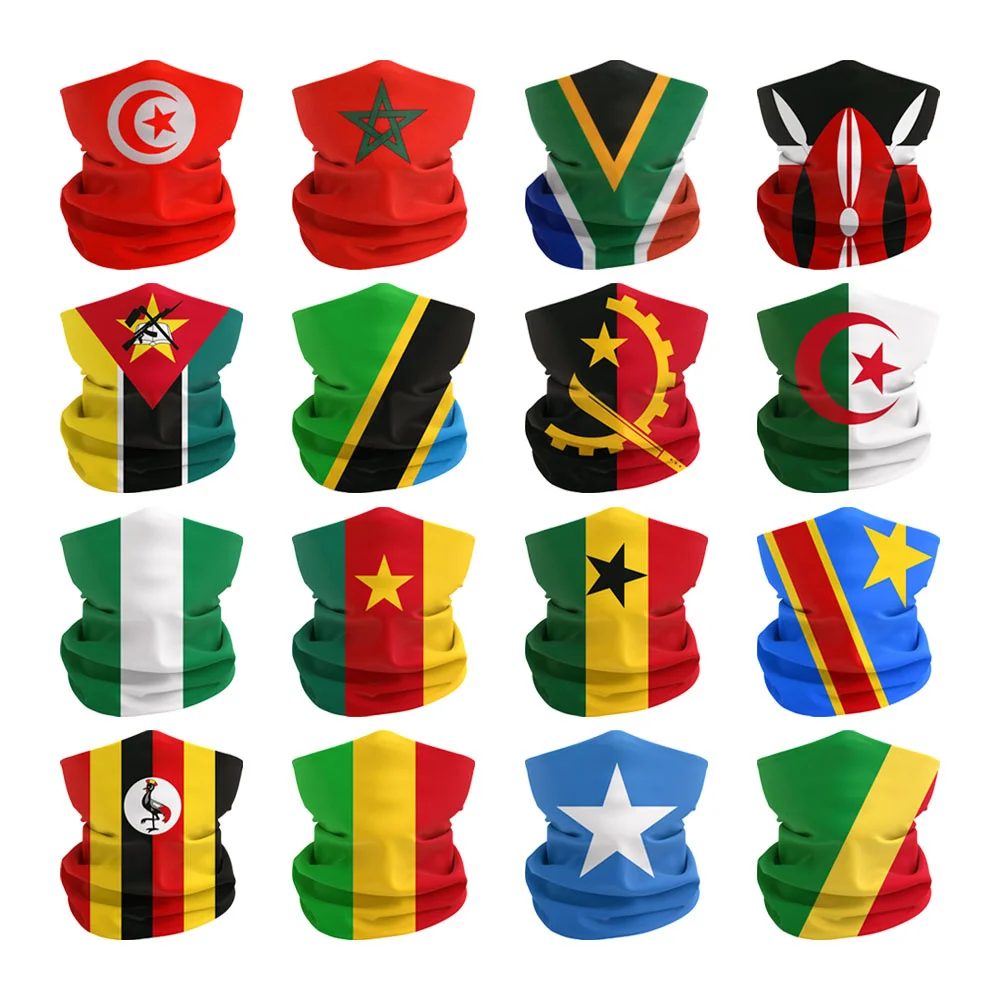 Aferican-National-Flags-Face-Bandana-for-Men-Algeria-Morocco-Nigeria-Angola-Dustproof-Cycling ...