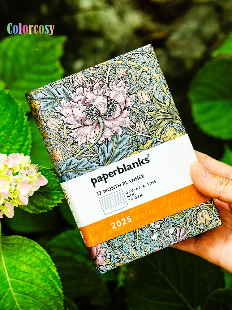 Paperblanks 2025 12-Month Diary Notebook,400 Pages Thick Journal ...