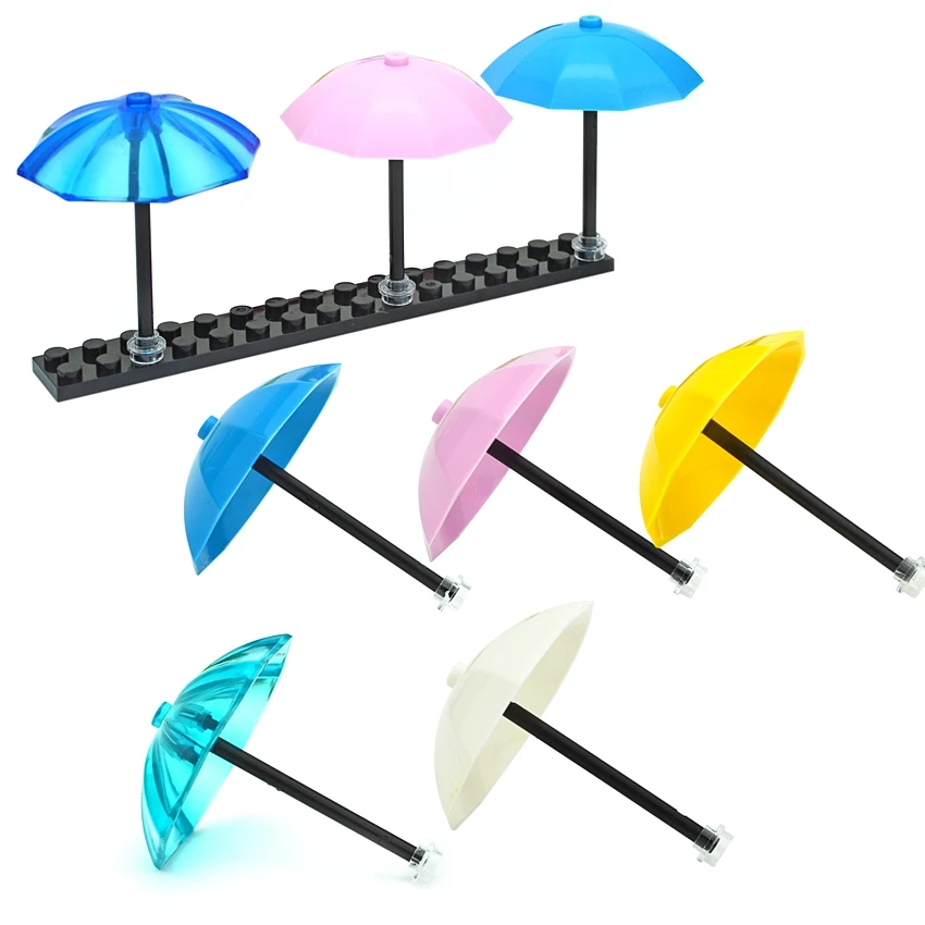 City-Sunshade-Bricks-Building-Blocks-4094-Utensil-Umbrella-Top-with-No ...
