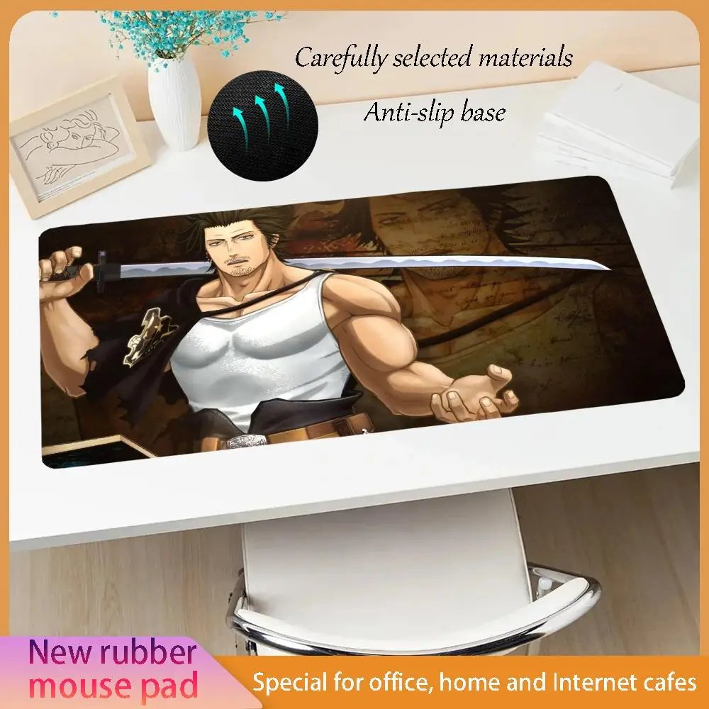 Mouse-Pad-Hot-selling-anti-slip-rubber-B-black-C-clover-fight-mouse ...