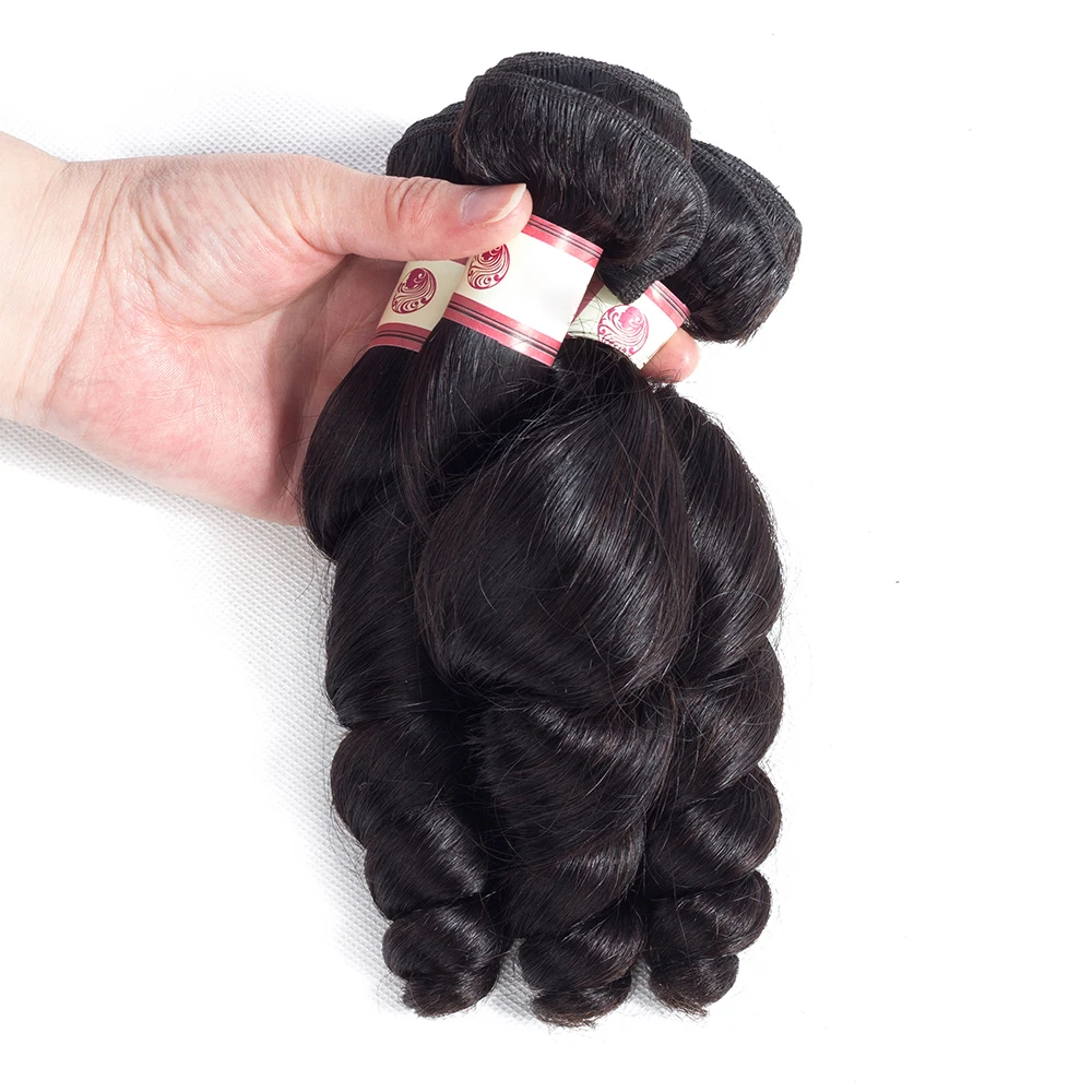 30-32-Inch-Human-Hair-Bundles-Natural-Color-Loose-Wave-Bundles-Remy ...