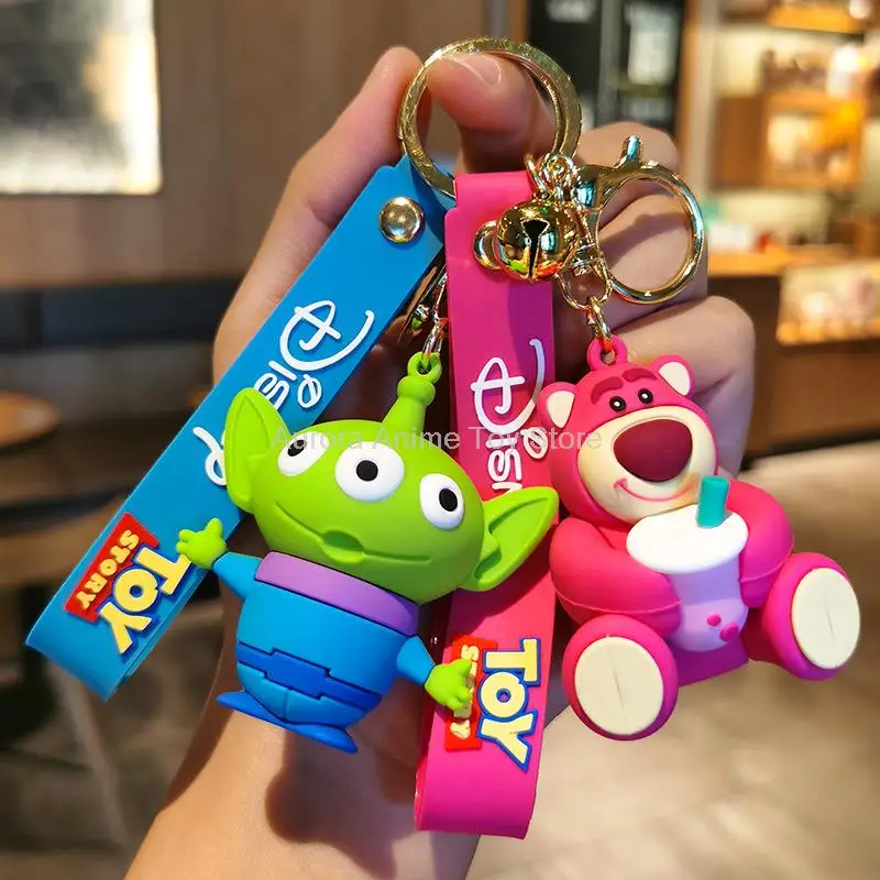 Anime Disney Animation keychain Variety of Cartoon Cute Doll Keyring ...