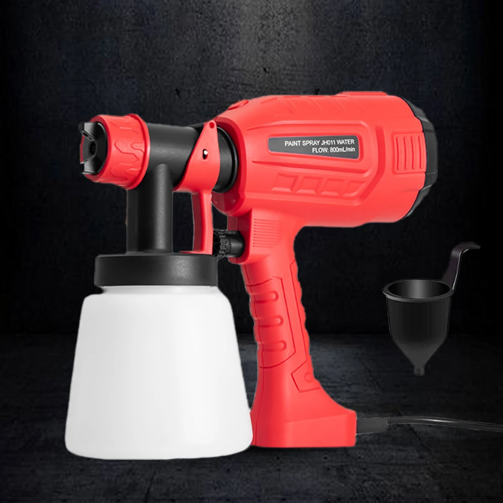 400w-Electric-Spray-Gun-Detachable-800ml-Paint-Spraying-Gun-Flow ...