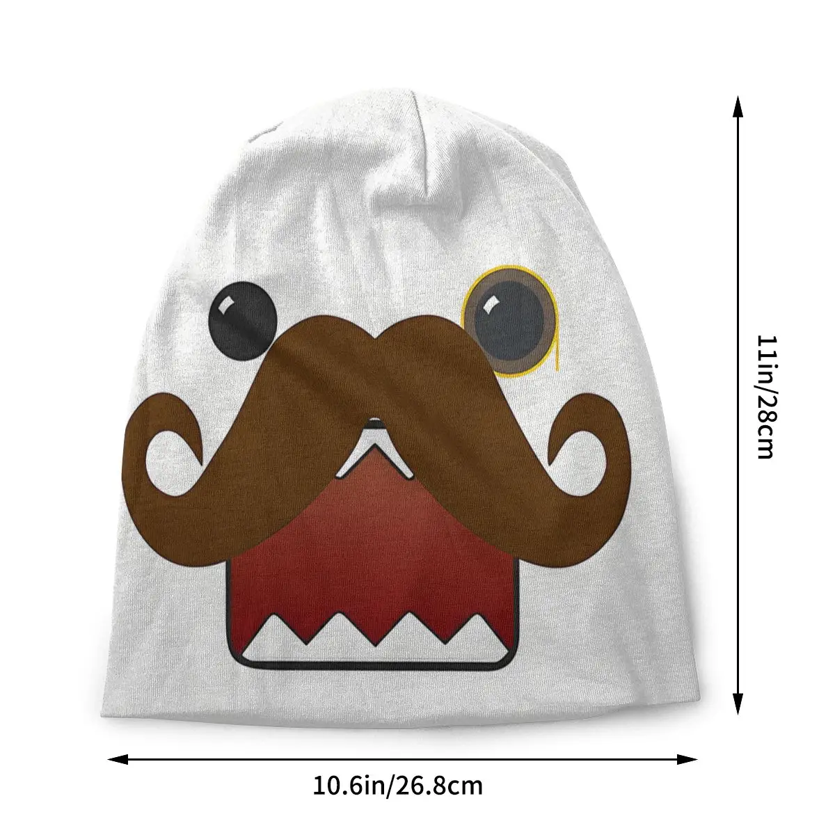 Domo With Mustache And Glasses