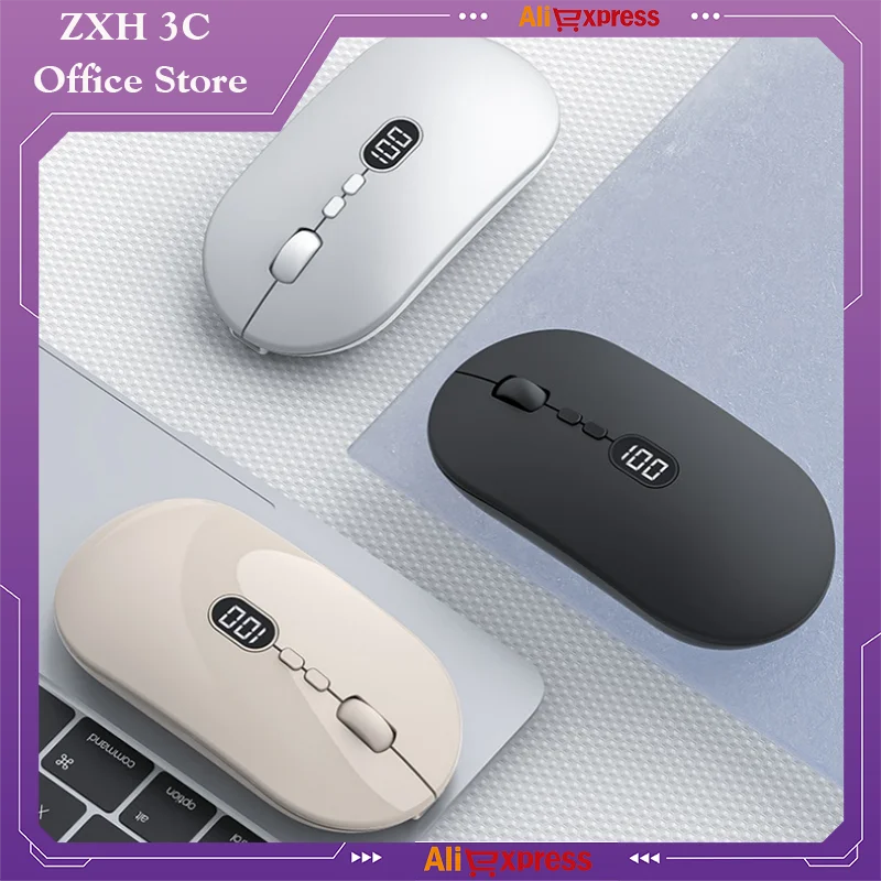 X1-Mouse-With-Screen-Wired-Wireless-Dual-mode-Exquisite-Compact-Office ...