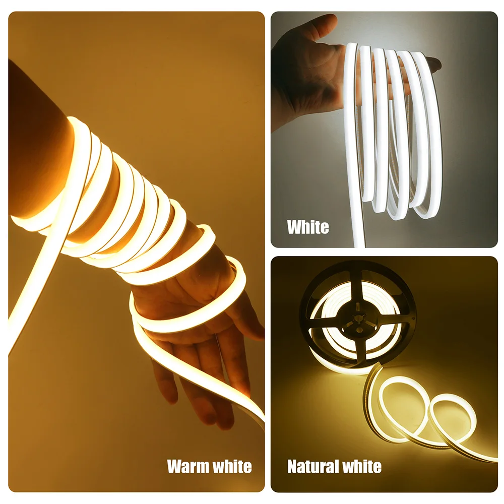 Double-Sided-COB-LED-Neon-Light-Strip-12V-24V-Waterproof-Flex-Rope ...