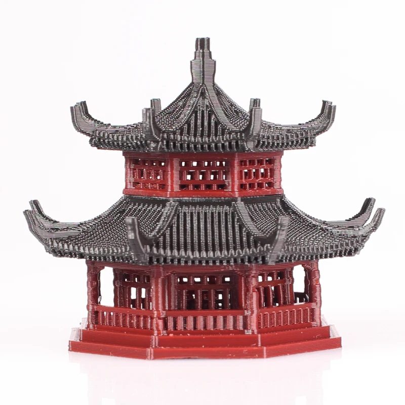Chinese Style Ancient Building Shape Pavilion Decoration, 3D-Printing ...