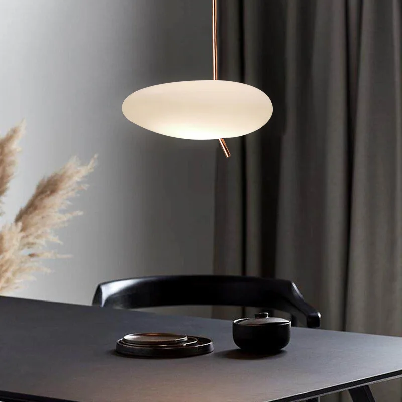 Nordic Touchable LED Pendant Light Escurecimento de acrílico Lustre ...