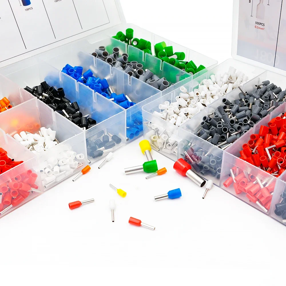 Insulated-Ferrule-Terminal-Wire-Cord-End-Pressed-Crimping-Terminal-Kit ...