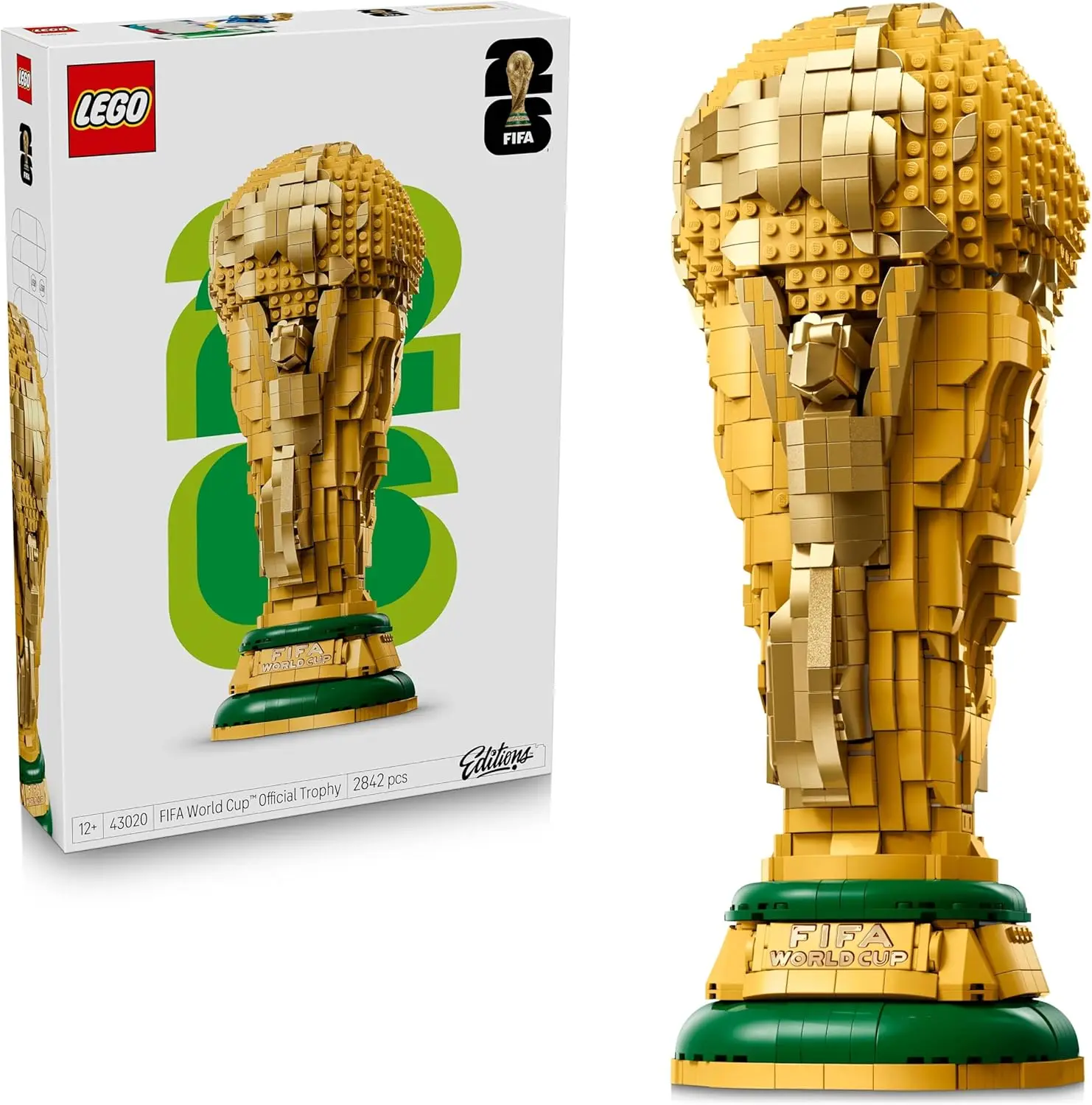 Lego 43020 FIFA Cup, Copa Hércules, ensamblaje de rompecabezas, bloques ...