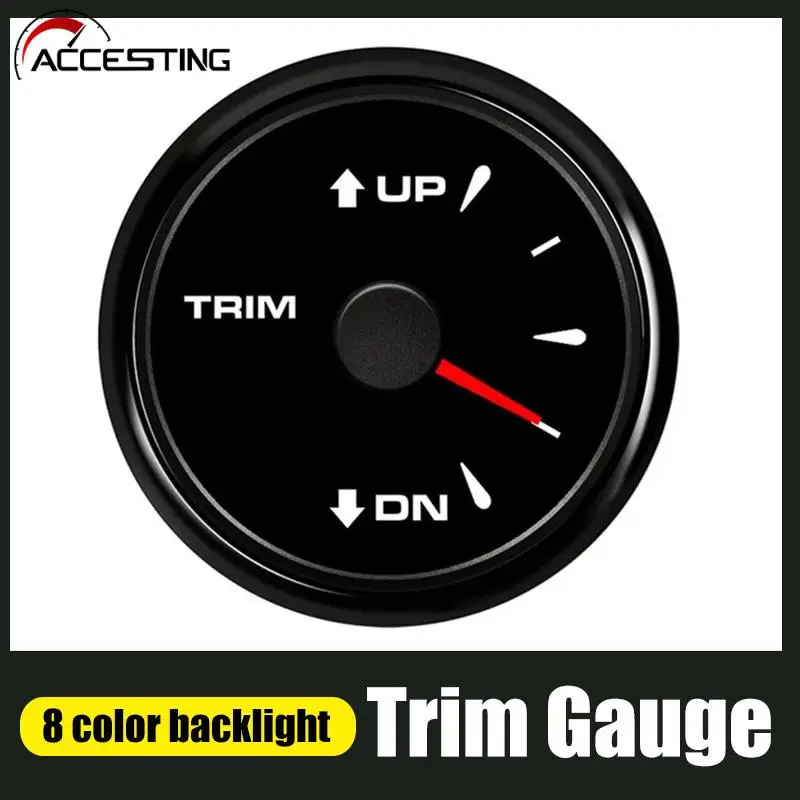 52mm-Trim-Gauge-Meter-For-Inboard-Outboard-Engine-0-190-ohm-with ...