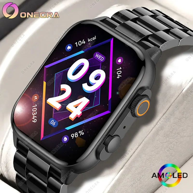ONEGRA-NEW-Ultra-Smartwatch-Men-Women-NFC-AMOLED-Screen-Smart-Watch ...