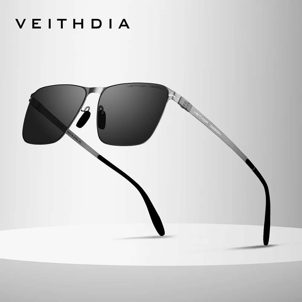 VEITHDIA-Brand-Men-s-Sunglasses-Square-Stainless-Steel-High-Definition ...
