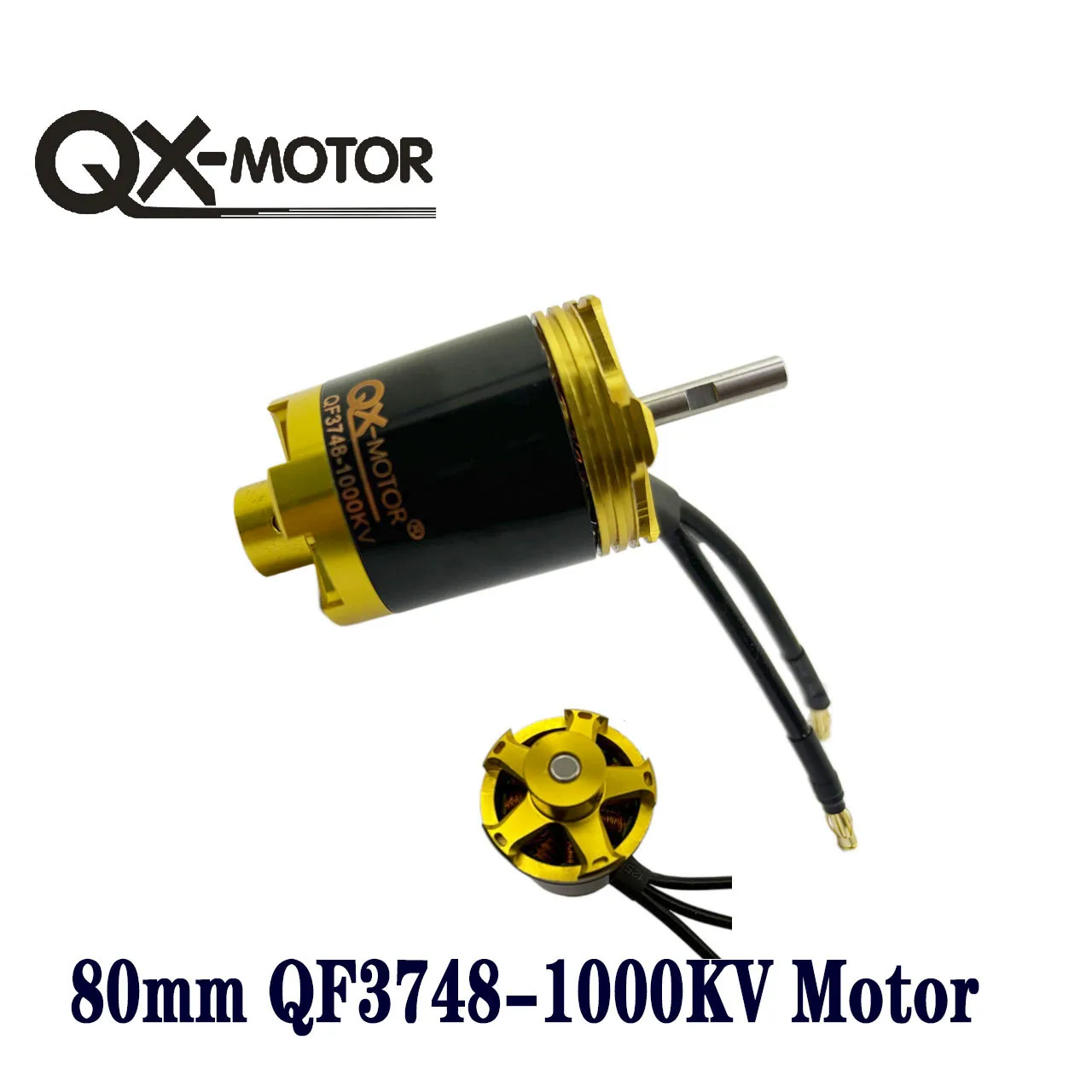 QX-Motor-Brushless-Motor-80mm-EDF-12-Blades-Ducted-Fan-QF3748-1000KV ...