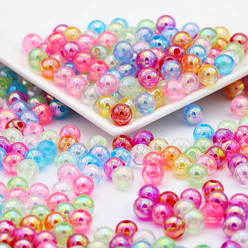 Accessories Beads Blue Color | Red White Blue Plastic Beads | Blue Red ...