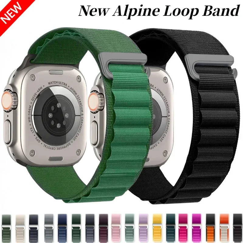 Alpine Strap For Apple Watch Ultra 3/2 Band 49mm 11 10 9 8 7 46mm 42mm ...