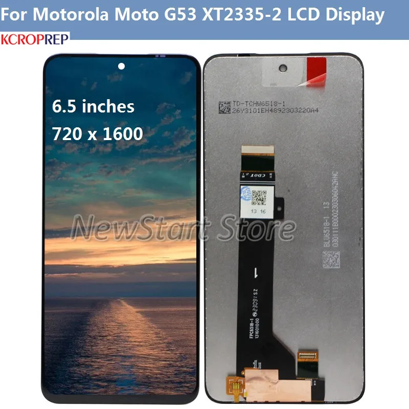 6-5-original-for-Motorola-Moto-G53-lcd-display-with-touch-screen ...