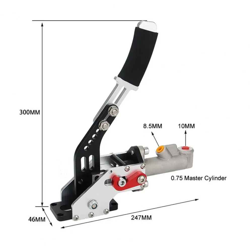 Durable-Car-Handbrake-Bright-Comfortable-Grip-Aluminum-Alloy-Car ...